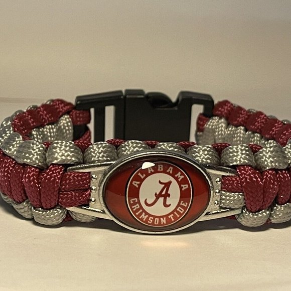 NCAA | Accessories | Alabama Crimsom Tide Ncaa Paracord Bracelet New ...